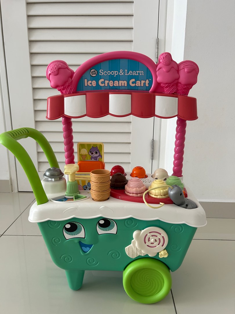 Leap frog ice cream cart, Hobbies & Toys, Toys & Games on Carousell
