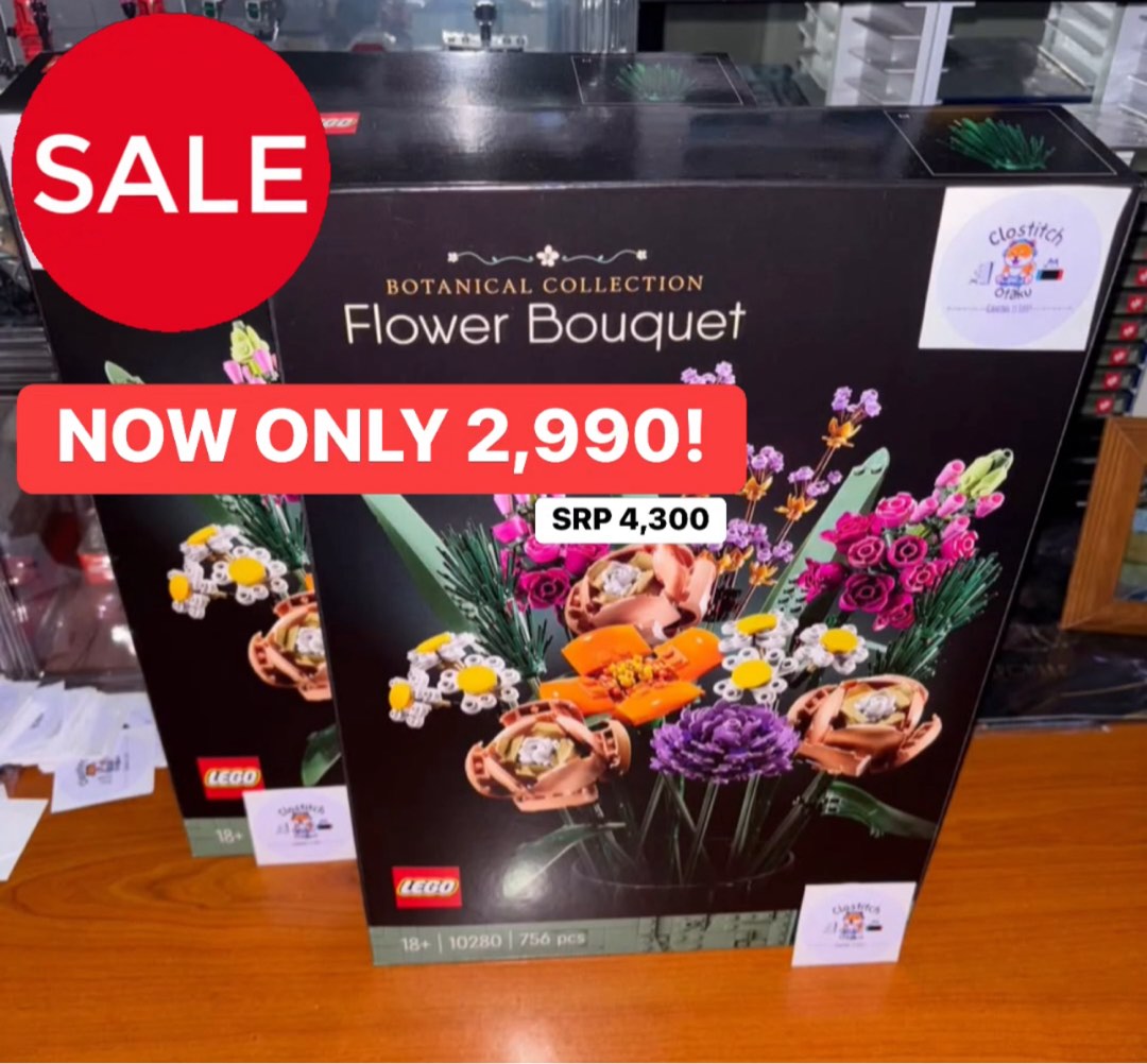 LEGO 10280 Flower Bouquet Sale!, Hobbies & Toys, Toys & Games on Carousell