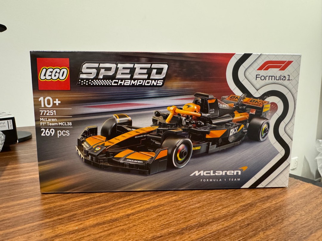Lego 77251 Speed Champions McLaren F1 Team MCL38, Hobbies & Toys, Toys ...