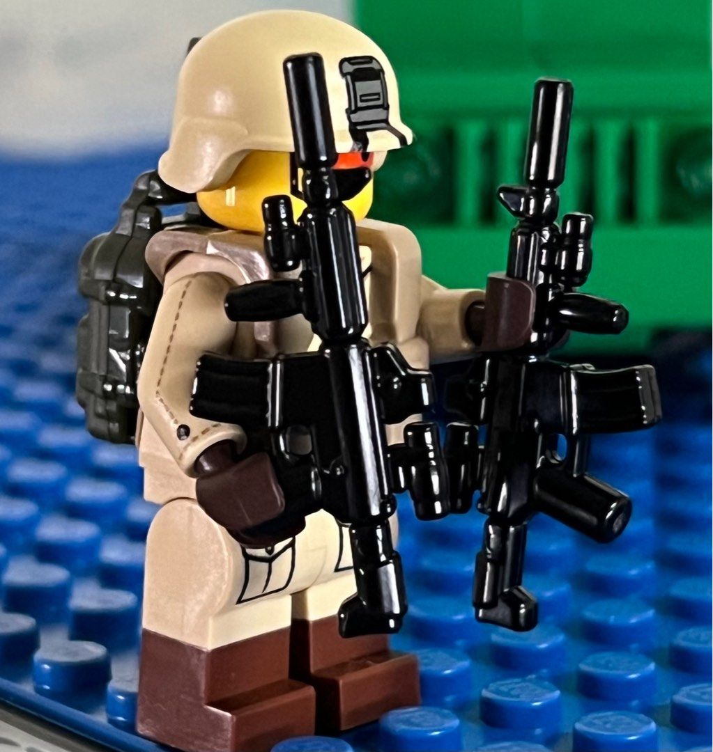 Lego Brickarms M4-TAC Suppressor - Rifle Gun, Hobbies & Toys, Toys ...