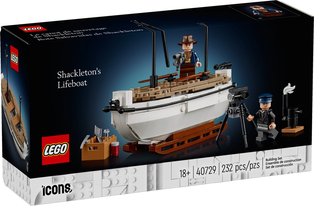 LEGO Icons 40729 - Shackleton's Lifeboat, Hobbies & Toys, Toys & Games ...