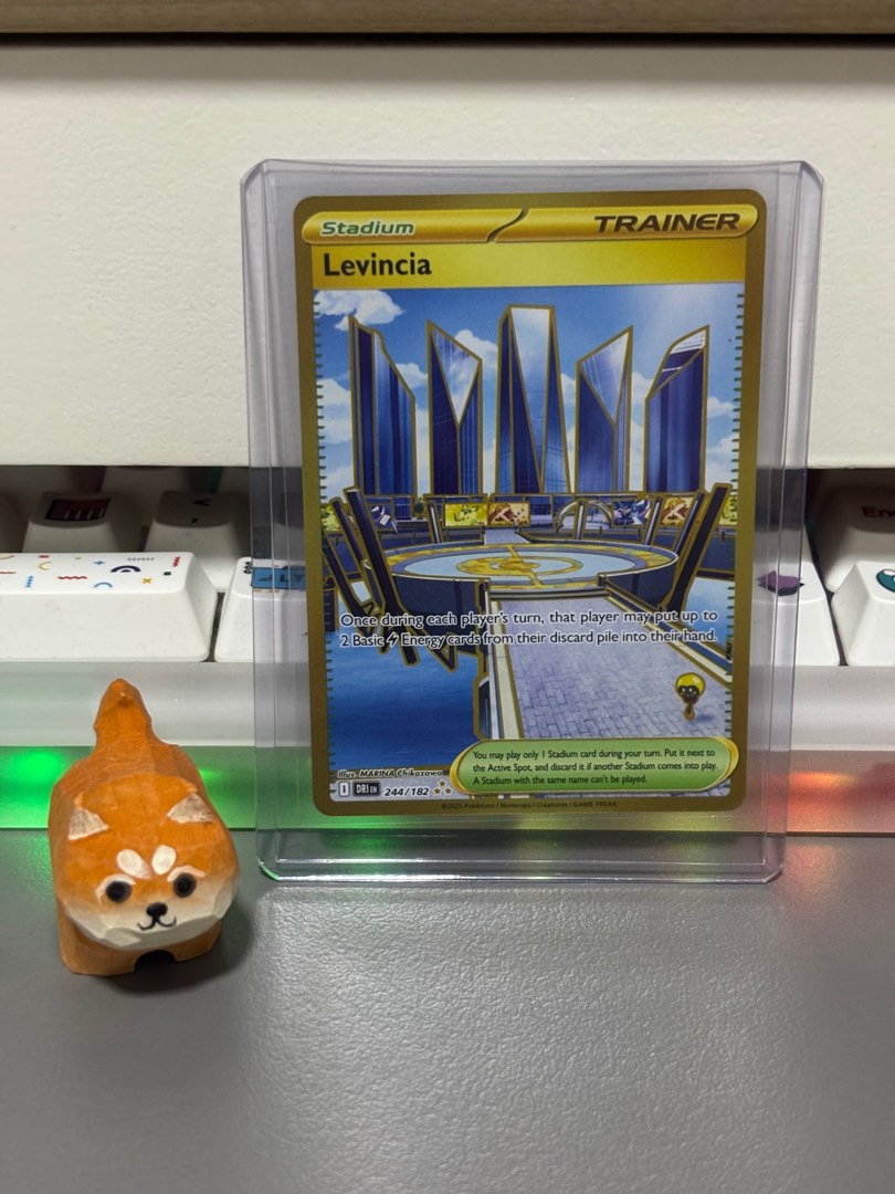 Levincia UR Gold #244 Destined Rivals Pokemon, Hobbies & Toys, Toys ...