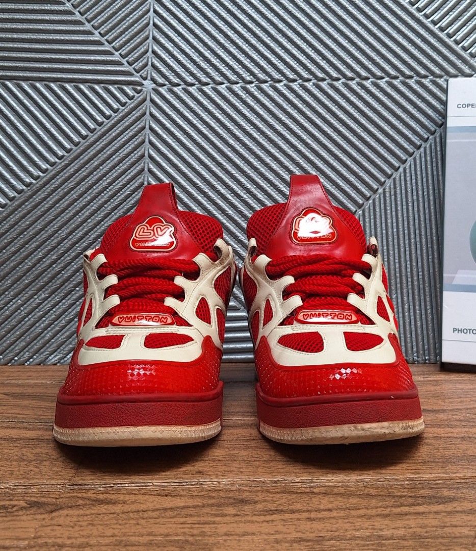 Louis Vuitton Skate Sneaker 'Red', size 43 insole 27 cm // Not Bally ...