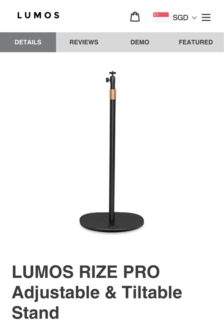 Lumos Rize Pro, TV & Home Appliances, TV & Entertainment, Projectors on ...