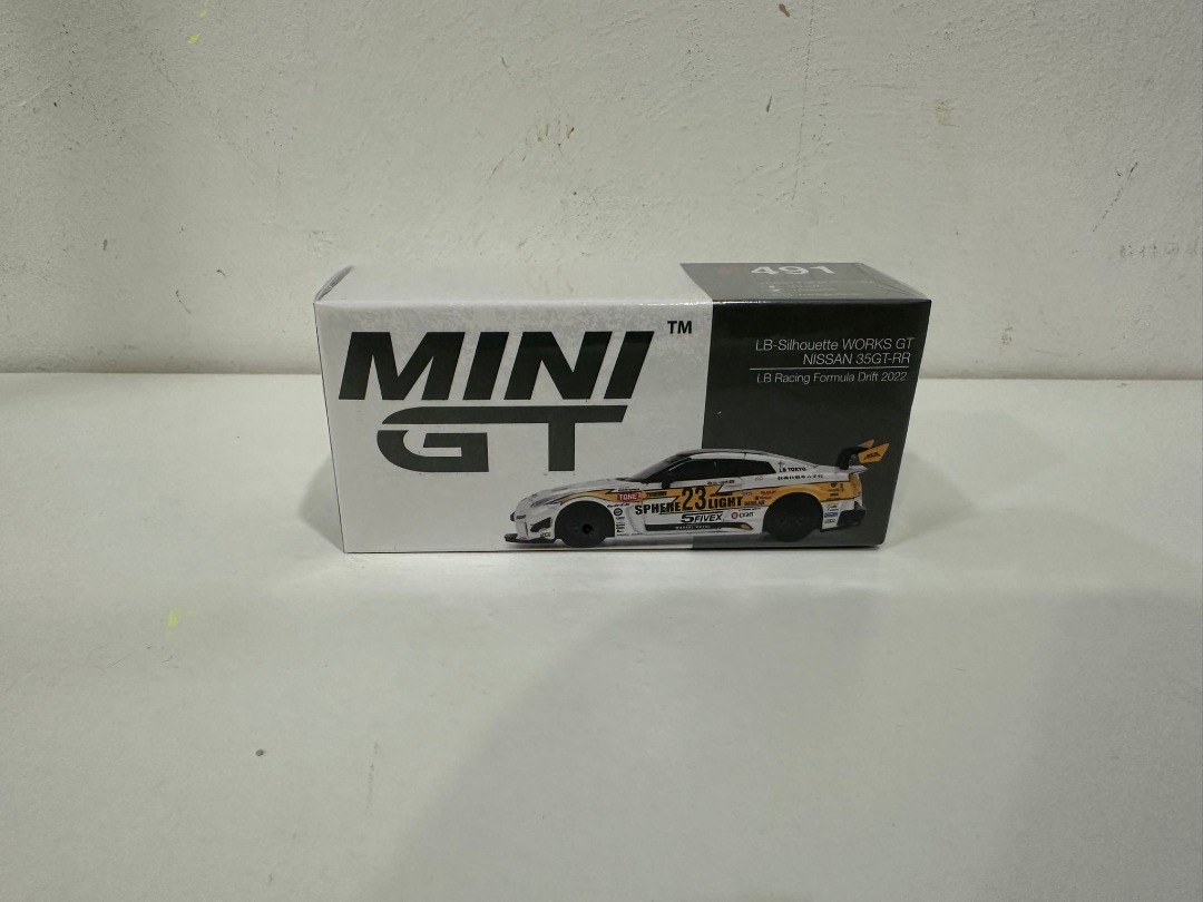 Mini GT #491 Nissan LB-Silhouette WORKS GT 35GT-RR Ver.2 LB Racing ...