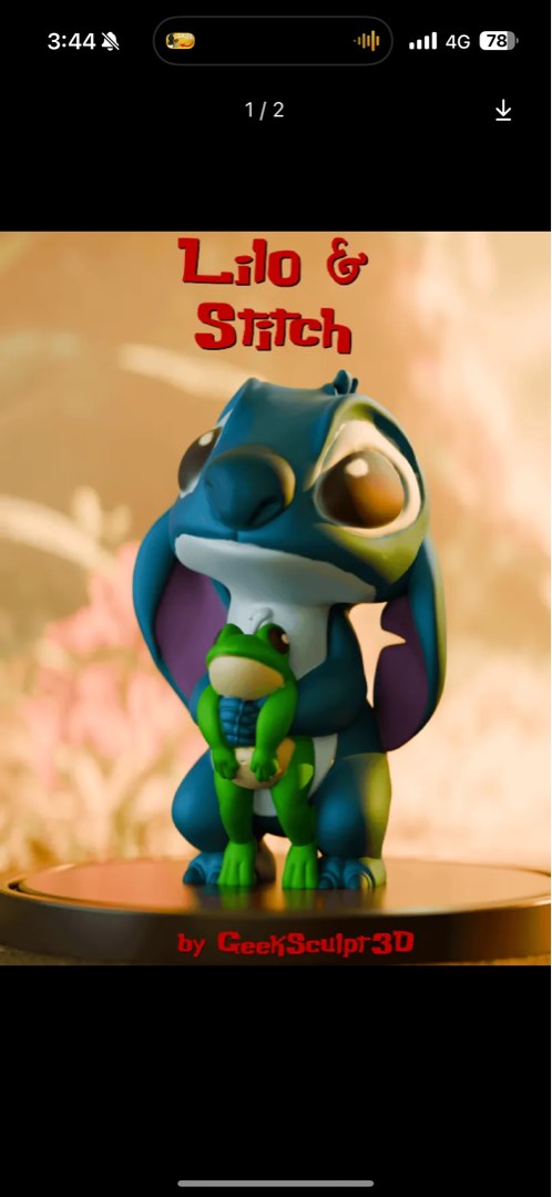 Mischievous & Adorable Stitch Collectible Art, Hobbies & Toys, Toys ...