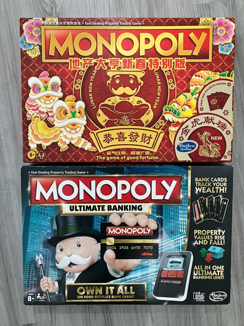 Monopoly Full Set, Hobbies & Toys, Toys & Games on Carousell