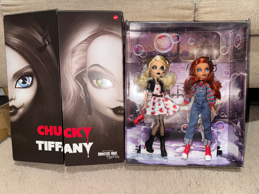 Monster High Chucky doll set on hand, Hobbies & Toys, Toys & Games on ...