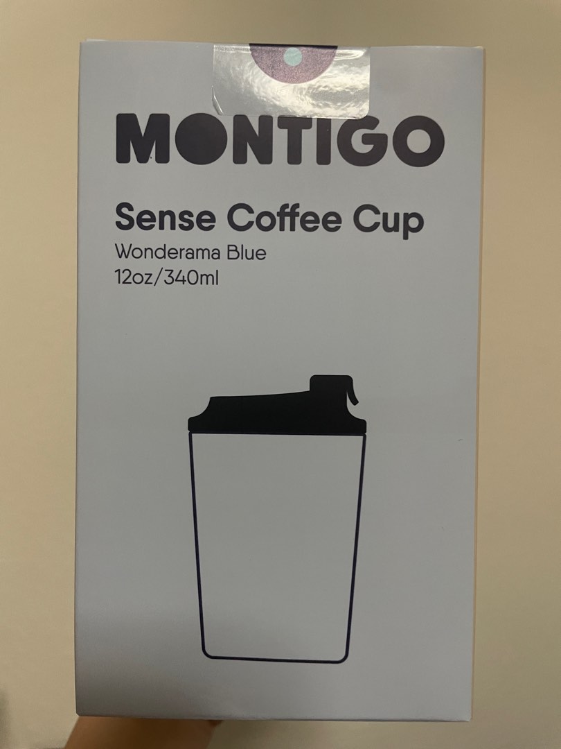 MONTIGO Sense Coffee Cup Wonderama Blue 340ml, Furniture & Home Living ...