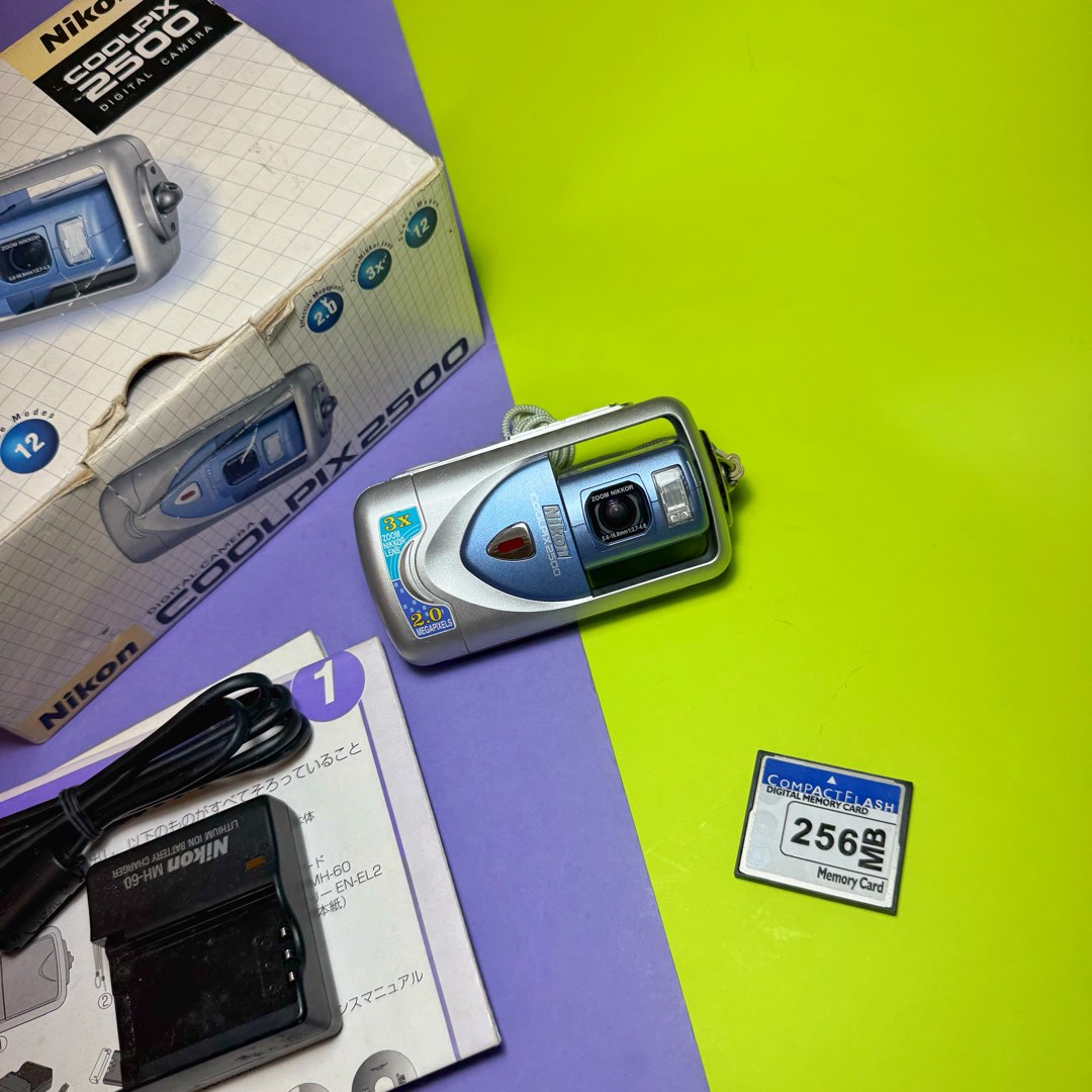 Nikon Coolpix 2500 Digicam/ CCD camera, Photography, Cameras on Carousell