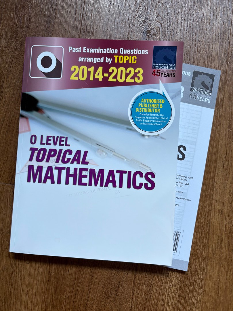 O level Topical Math (2014-2023), Hobbies & Toys, Books & Magazines ...