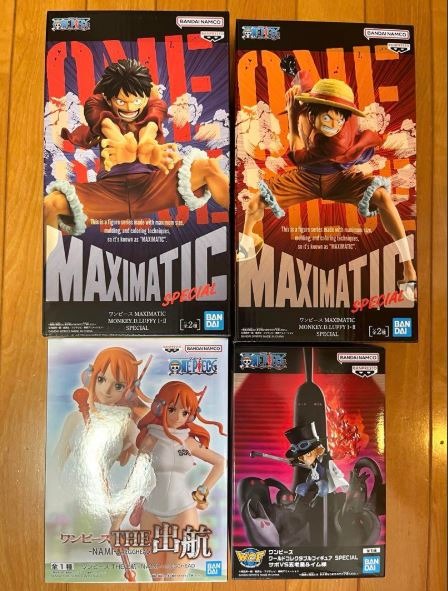 One Piece Special Maximatic Luffy The Departure Nami Egghead WCF Special Sabo Gold Toei Figure ...