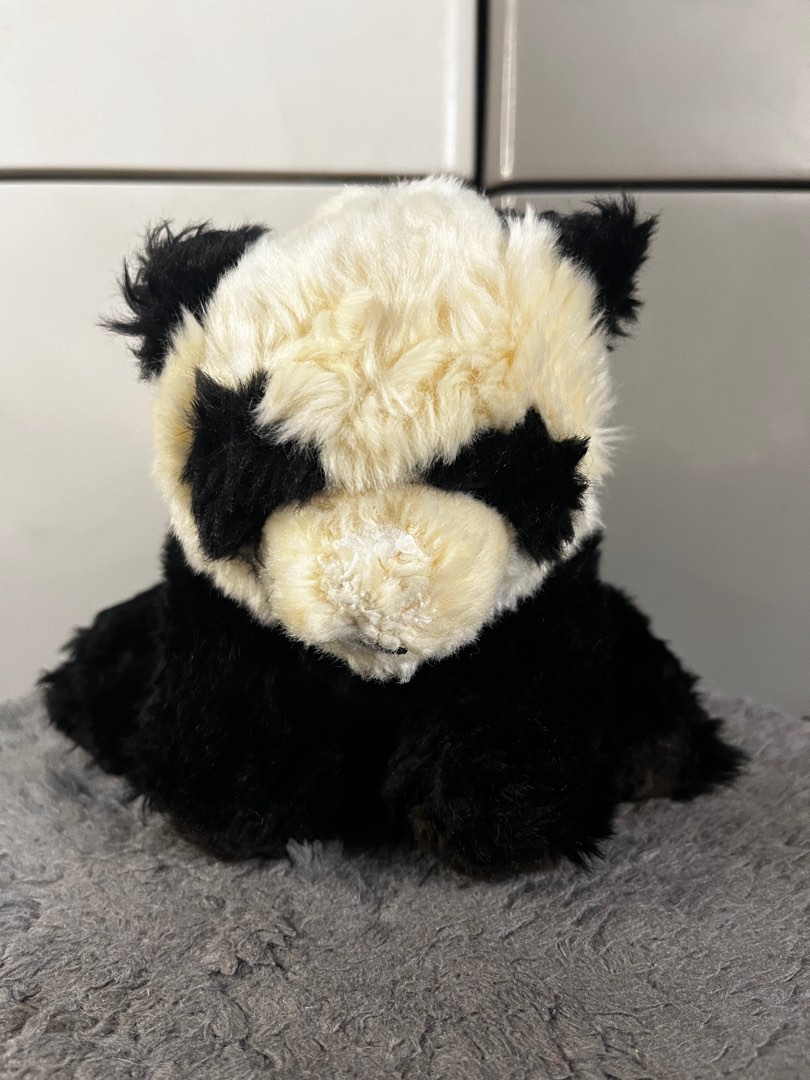 Original Keeltoys x Keel Toys Realistic Panda Black and White Plush ...