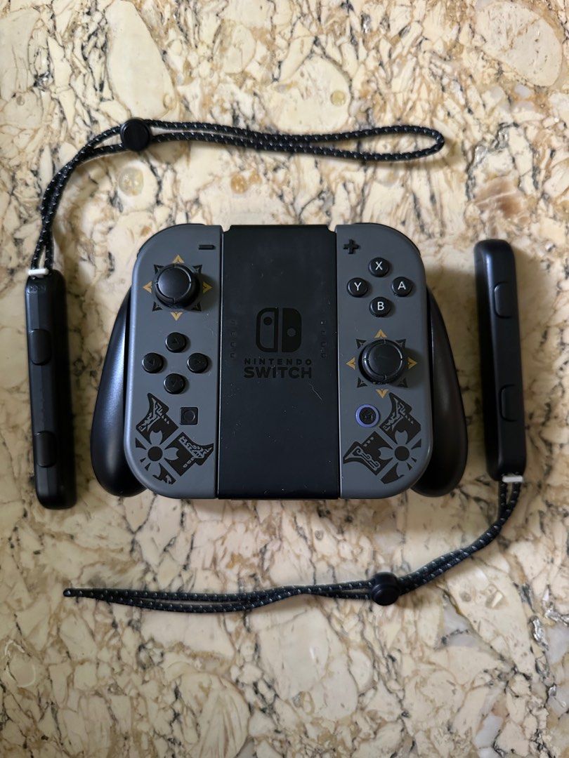 Original Nintendo Switch Monster Hunter joycon, Video Gaming, Gaming ...