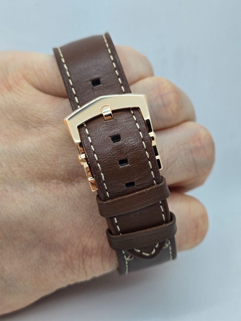 Patek Philippe 5524R Calatrava Pilot Travel Time Rose Gold RG PP 5524 ...