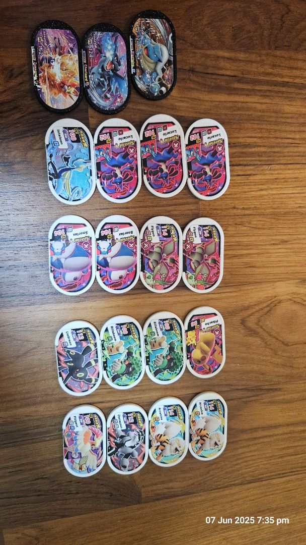 Pokemon Mezastar tags, Video Gaming, Gaming Accessories, Interactive ...