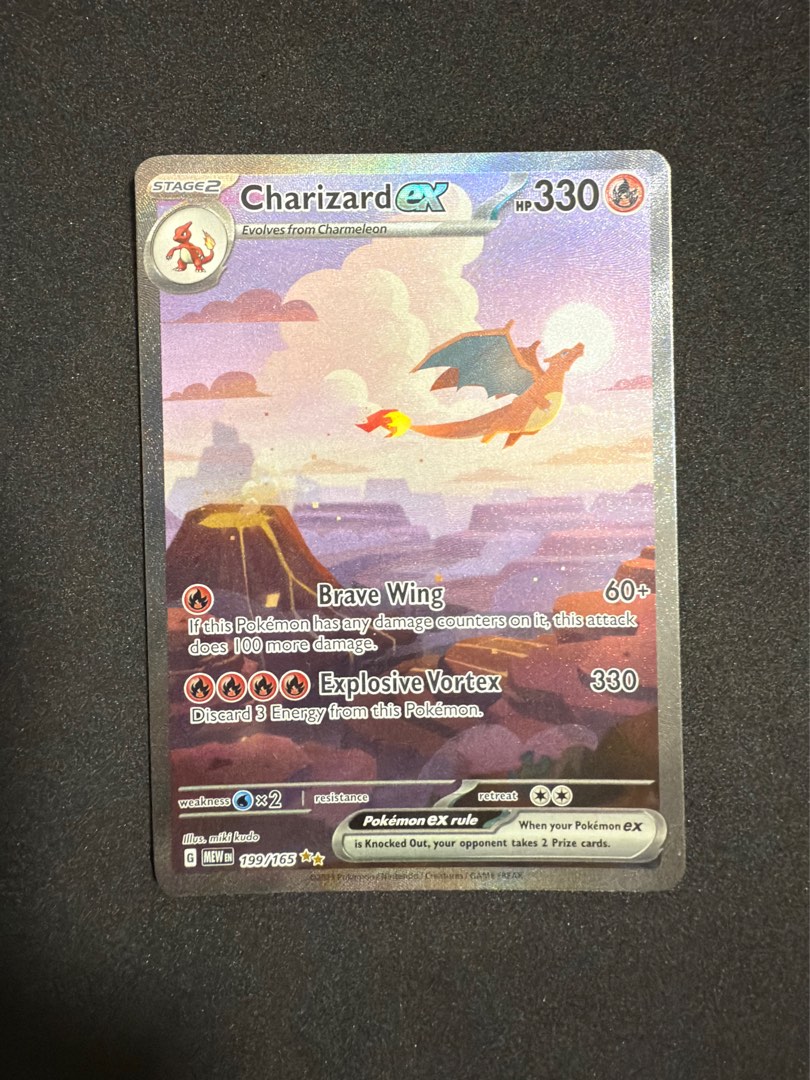 Pokemon Scarlet & Violet 151 Charizard Ex SIR 199/165 NM (read ...