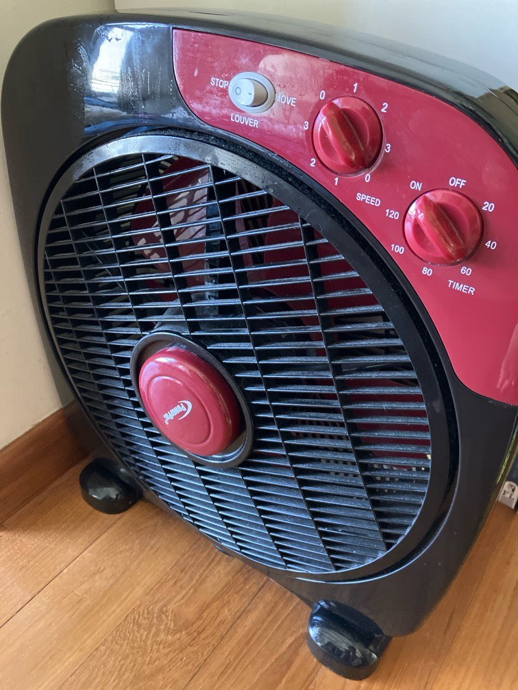 PowerPac box fan, TV & Home Appliances, Other Home Appliances on Carousell