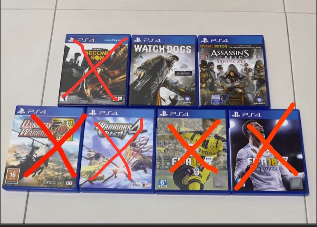 PS4 Games for sale, Video Gaming, Video Games, PlayStation on Carousell
