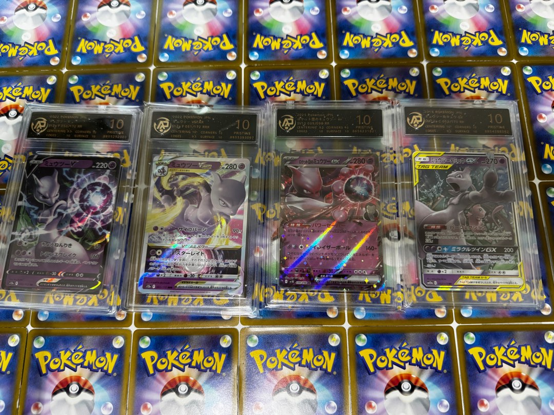 【PTCG】Pokemon Cards RPA10 鑑定卡 Mewtwo 超夢 夢夢 GX Tag Team, 興趣及遊戲, 玩具 & 遊戲類 - Carousell