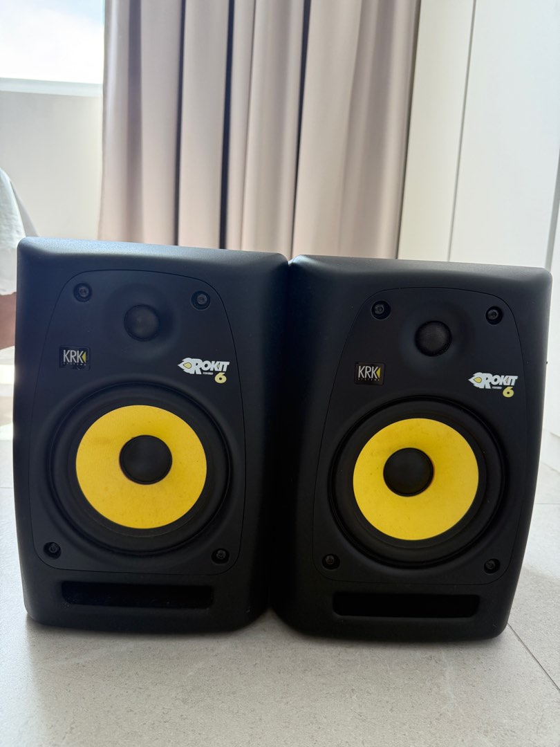 Rokit 6 rpg2 speakers, Audio, Soundbars, Speakers & Amplifiers on Carousell