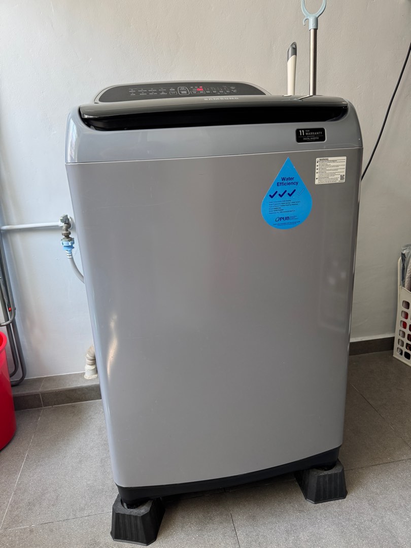 Samsung wobble top load washing machine 8kg, TV & Home Appliances ...