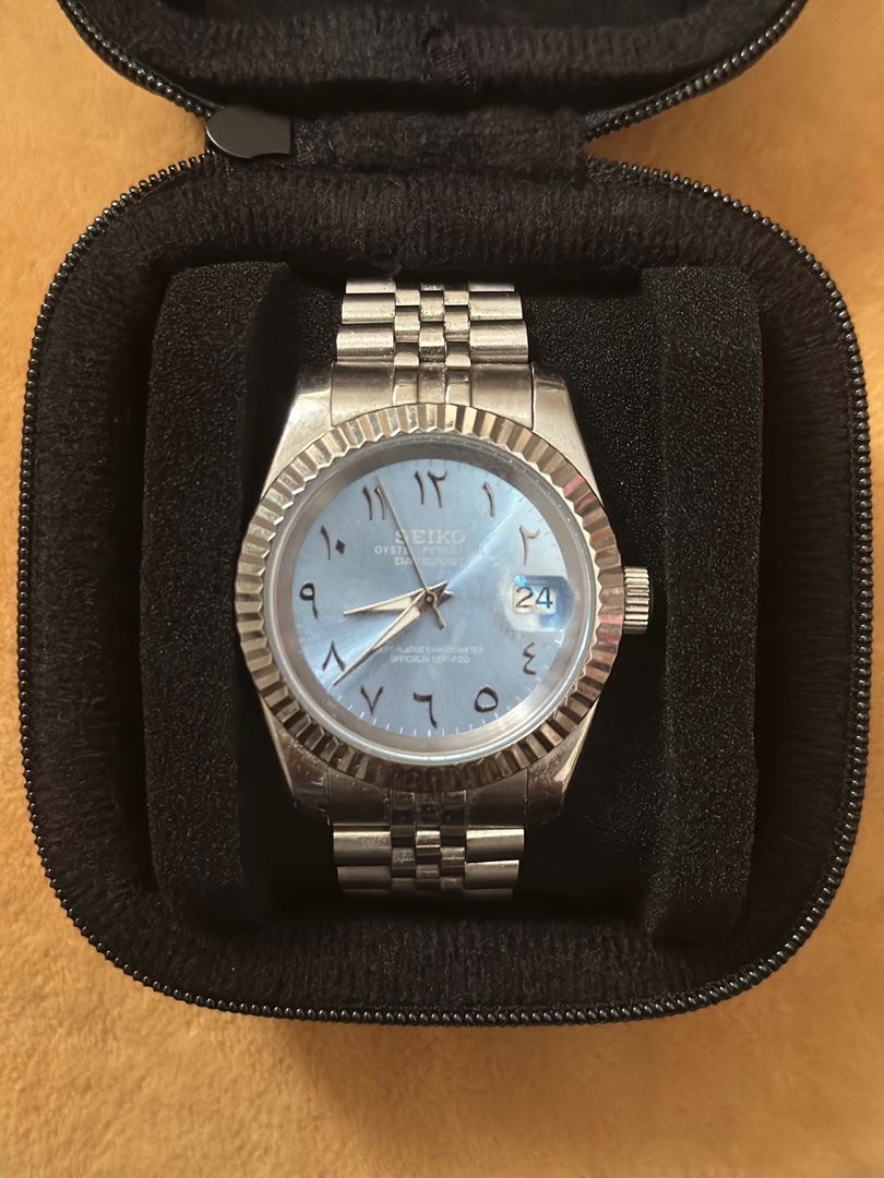 Seiko Blue Watch, Luxury, Watches on Carousell