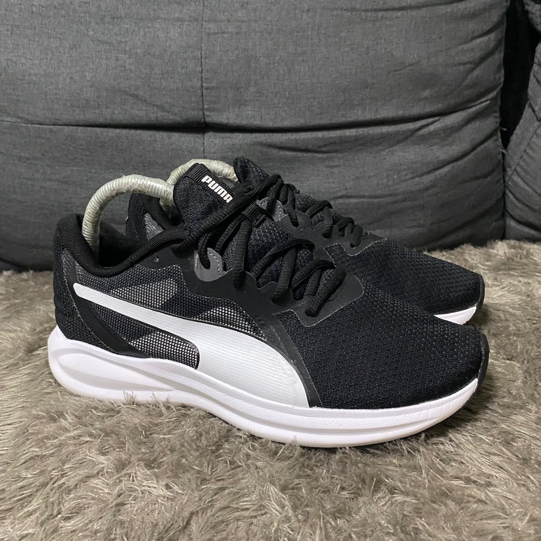 Sepatu Running Puma Twitch Runner 'Black Asphalt' Original Second ...