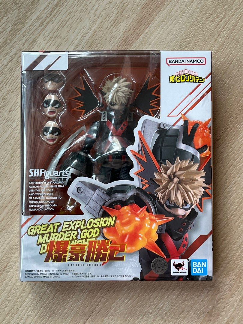 SHF SH Figuarts Katsuki Bakugo, Great Explosion Murder God, MHA, My ...