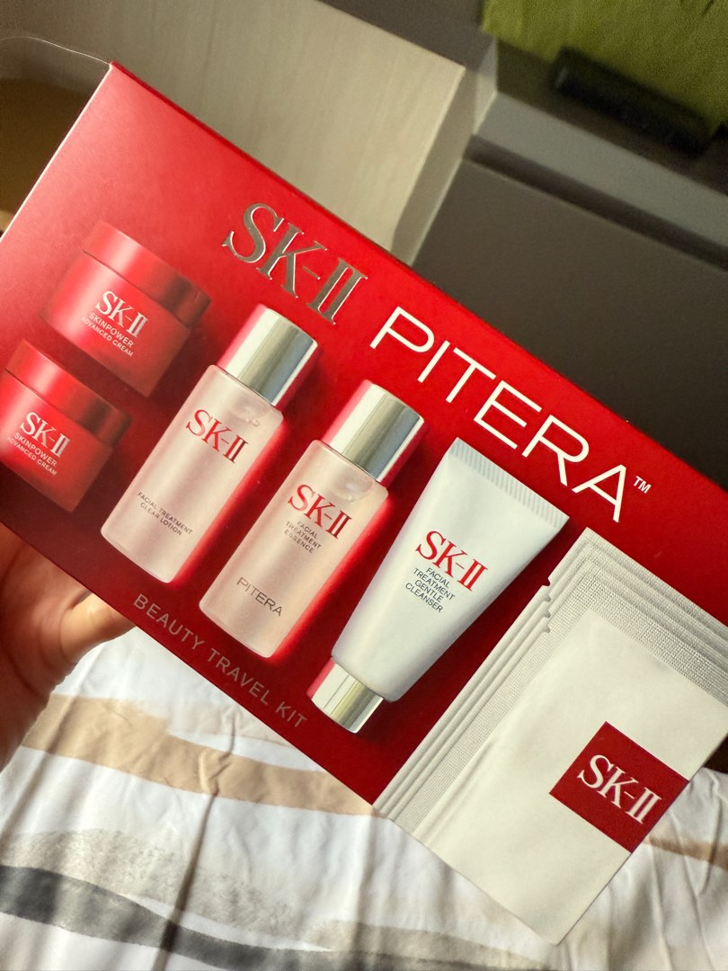 Sk-Ii Pitera Essence Set, Kesehatan & Kecantikan, Kulit, Sabun & Tubuh ...