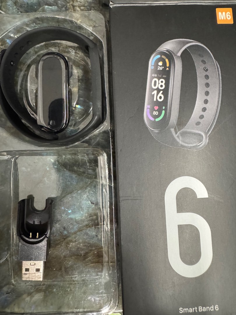Smart band 6 -M6 - smart watch , Mobile Phones & Gadgets, Wearables & Smart Watches on Carousell