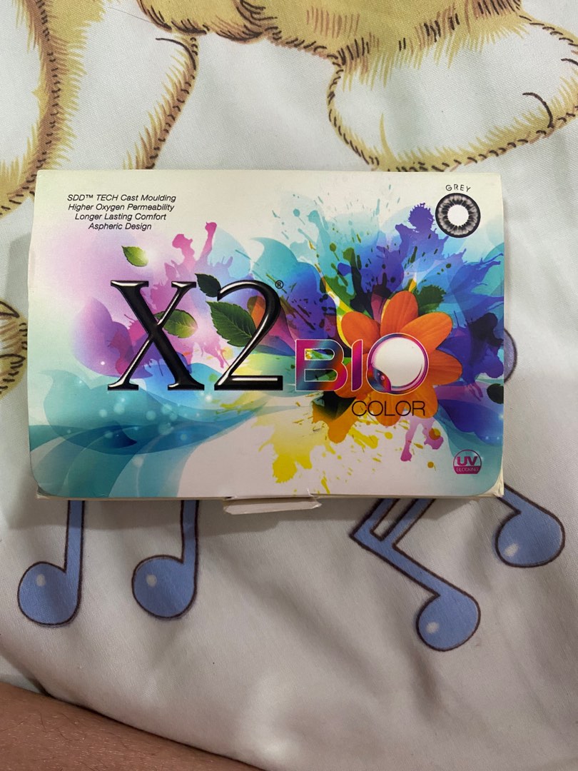 Soflense Sanso X2 Bio Grey, Fesyen Wanita, Aksesoris di Carousell