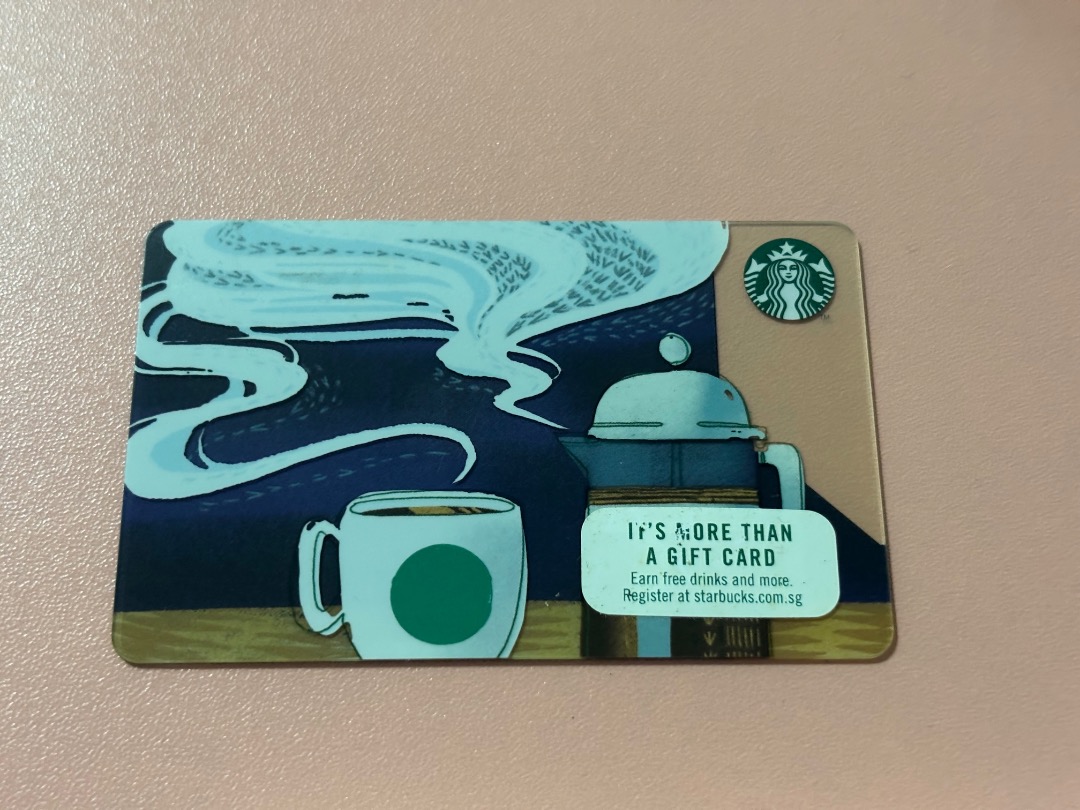 Starbucks Card - Fresh Coffee Brew, Hobbies & Toys, Memorabilia ...