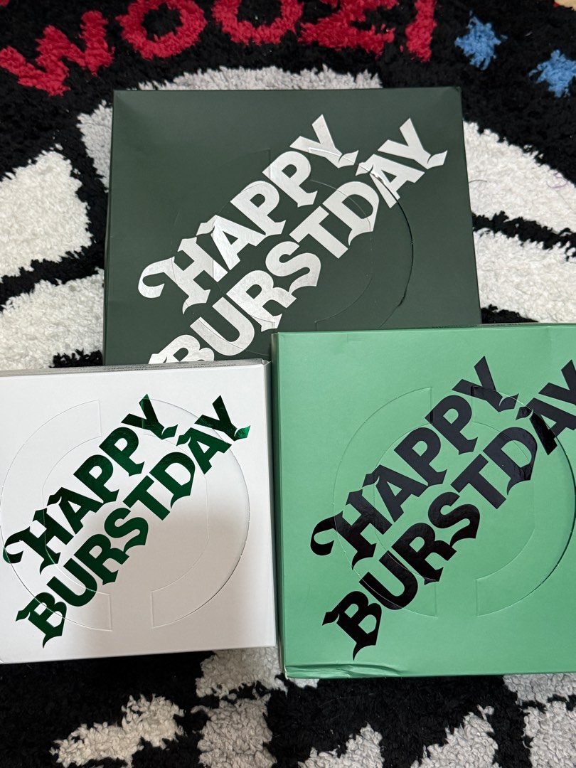 SVT Happy Burstday Album Set, Hobbies & Toys, Memorabilia ...