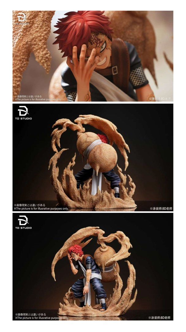 TD Studio - Kid Gaara, Hobbies & Toys, Toys & Games on Carousell
