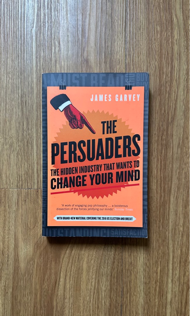 The Persuaders book by James Garvey, Hobbies & Toys, Books & Magazines ...