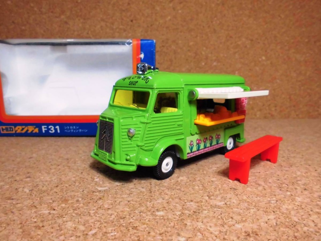 Tomica Dandy F31 Citroen H Truck Bending Van CITROEN 1/43 Tomica Dandy Undisplayed Made in Japan ...