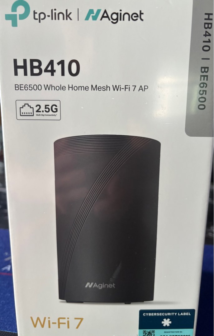 TP LINK HB410 router BE6500 whole house mesh wifi 7, Computers & Tech ...