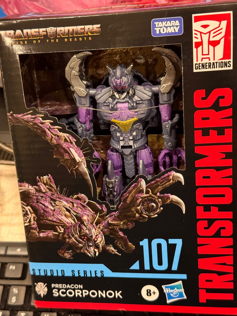 Transformers Studio Series Deluxe Rise of the Beasts 107 Predacon ...