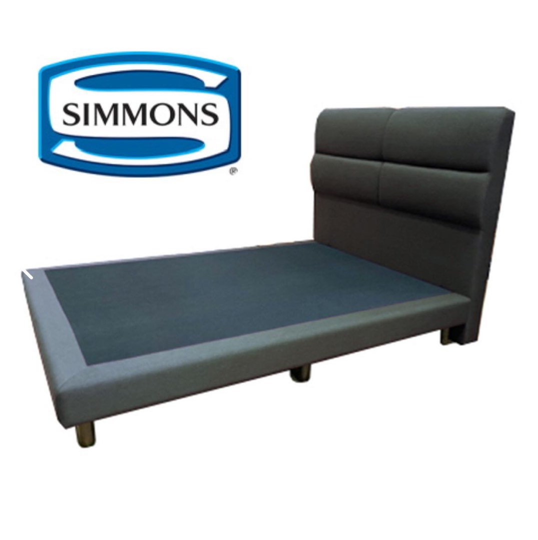 *VALUE* Like New Quality Simmons King-sized Bed Frame, Furniture & Home ...