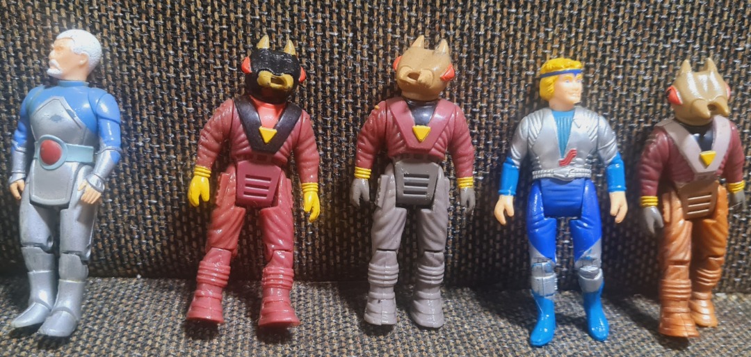 VINTAGE 1987 DINO RIDERS Action Figures, Hobbies & Toys, Toys & Games ...