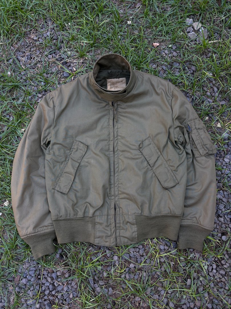 vintage CVC TANKER JACKET, Fesyen Pria, Pakaian , Baju Luaran di Carousell