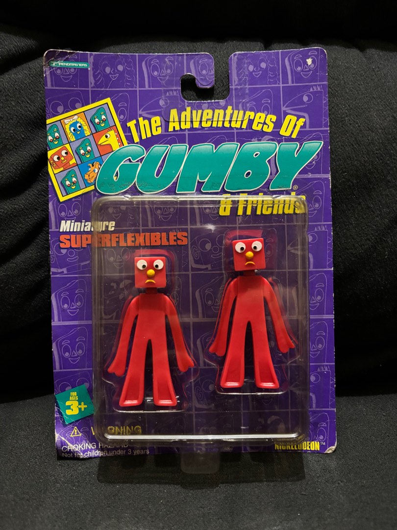 Vintage trendmaster the adventure of gumby & friends Block Heads ...