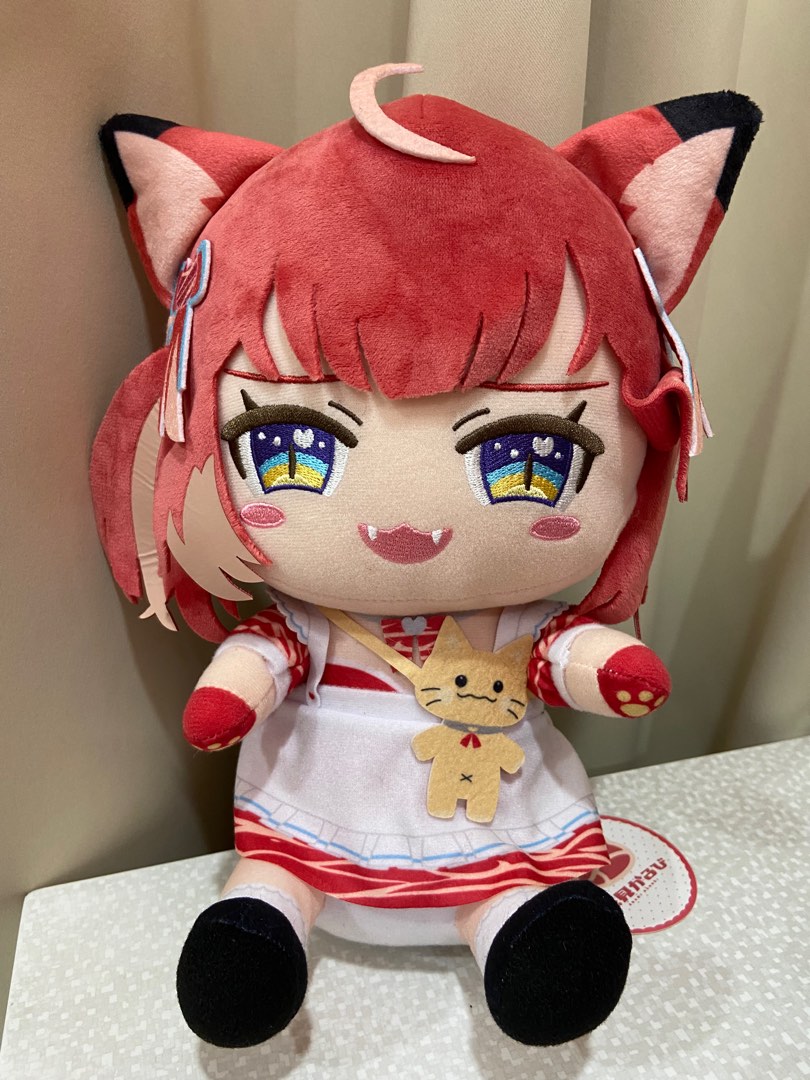 Vtuber Karubi Akami Plush, Hobbies & Toys, Toys & Games on Carousell