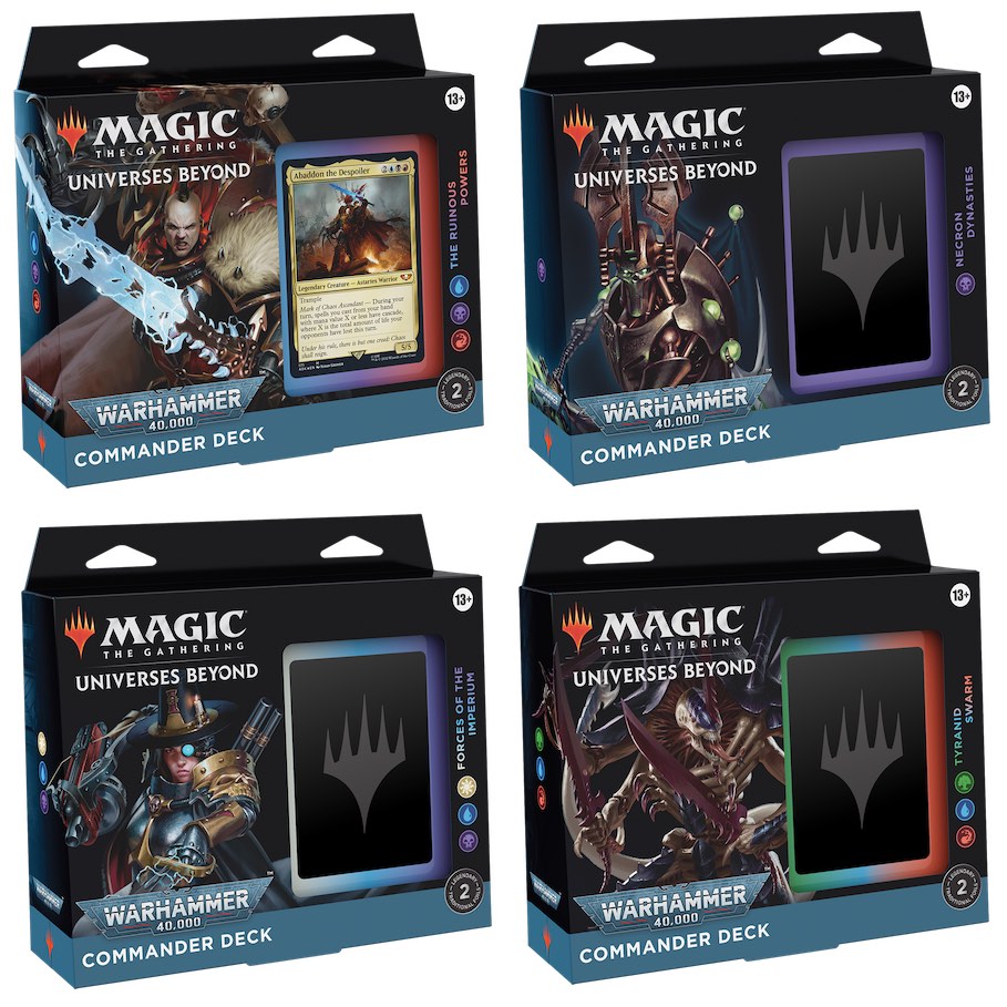 Warhammer 40k MTG Commander Deck (Magic the Gathering), Hobbies & Toys ...