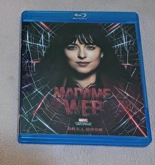 Winner 3x Raspberry Awards Of 2025 Mcu Marvel Madam Web Blue Ray Hobbies And Toys Music And Media