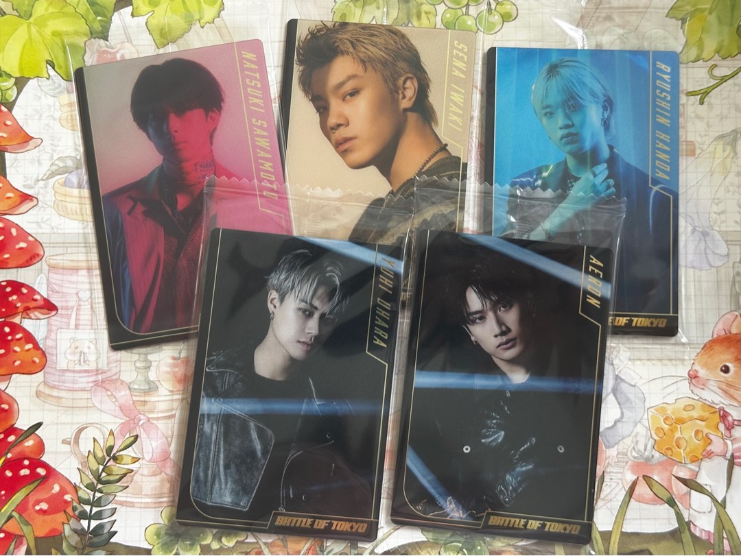 [WTS] Exile Tribe Battle Of Tokyo Jr. EXILE vs NEO EXILE Wafer Cards ...