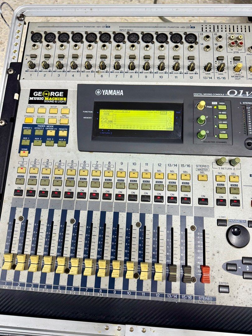 Yamaha 01V Digital Mixing Console, Audio, Other Audio Equipment on Carousell