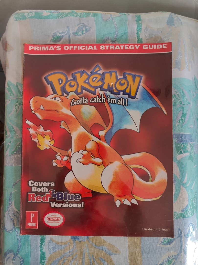 2000 Prima's Official Strategy Guide: Pokemon Red & Blue Versions ...