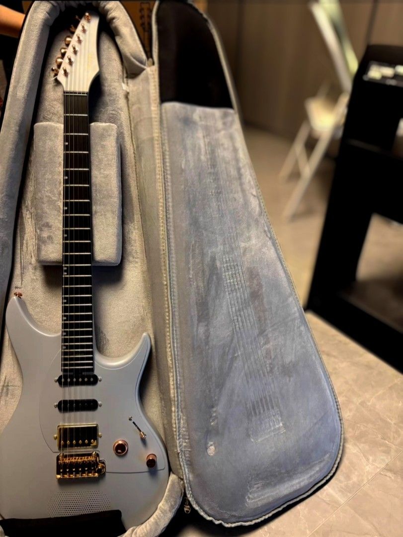 $749 Enya inspired smart electric guitar, Hobbies & Toys, Music & Media ...